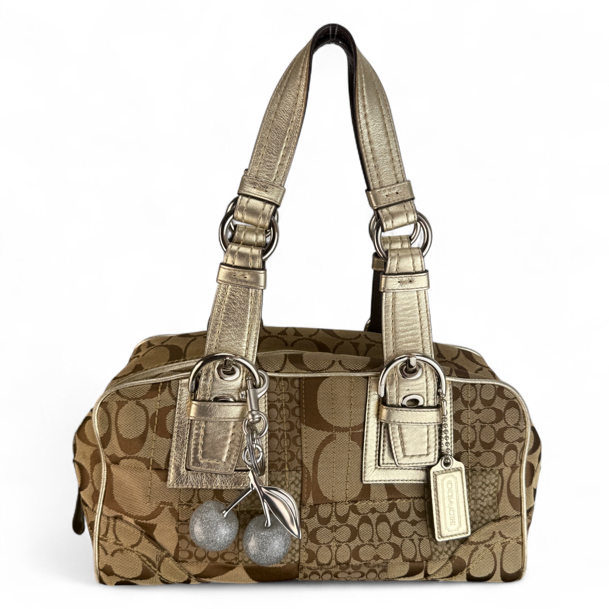 COACH SIGNATURE PATCHWORK SATCHEL BAG – valuablevintage